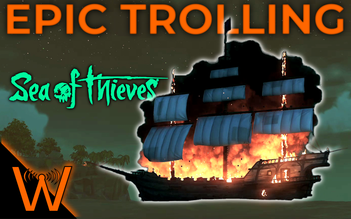Enemy Galleon Spotted! 🏴‍☠️ (Sea of Thieves Gameplay) - Wheezy's Gaming